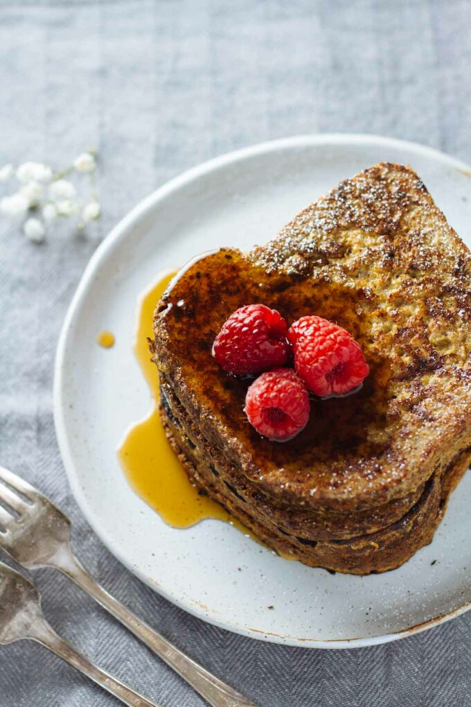 Healthy French Toast Recipe for Ezekiel Bread - Jar Of Lemons