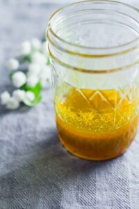 Vegan Turmeric Ginger Dressing - Jar Of Lemons