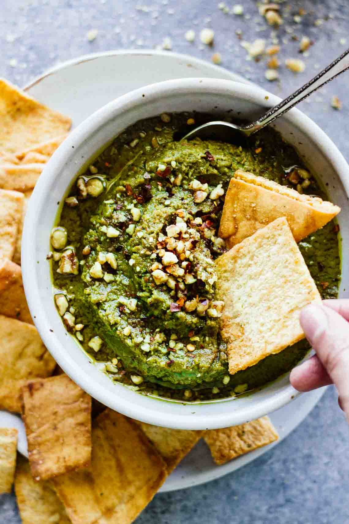 5-Minute Green Hummus - Jar Of Lemons