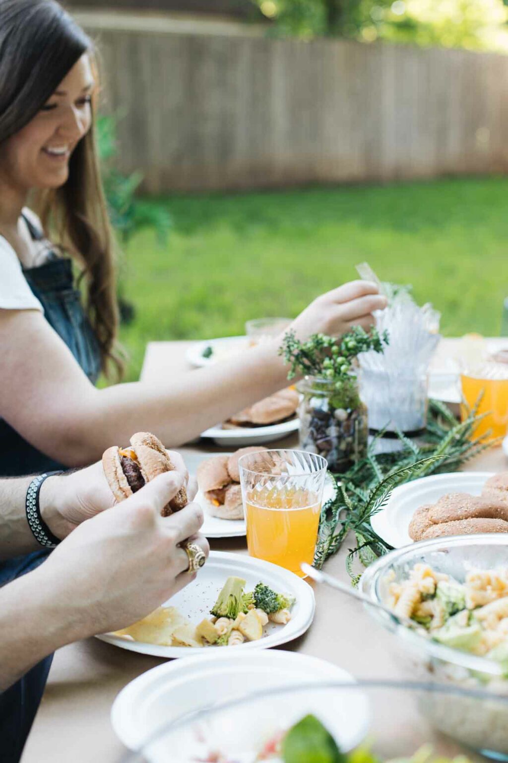 Casual Summer Gathering - Let's Eat Outside! - Jar Of Lemons