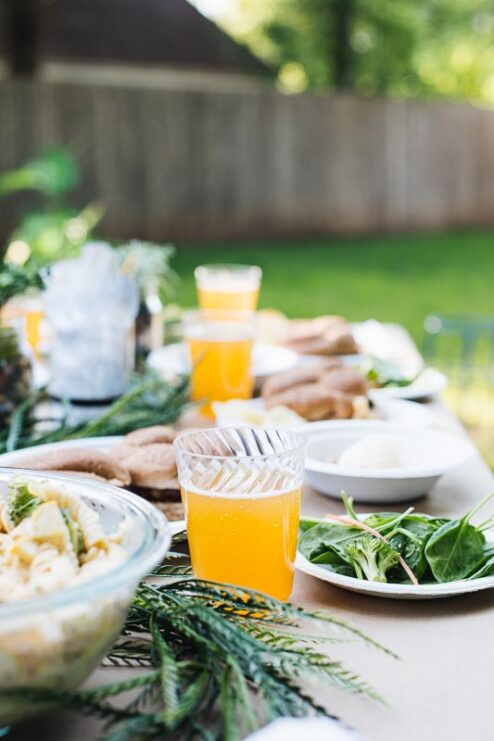Casual Summer Gathering - Let's Eat Outside! - Jar Of Lemons