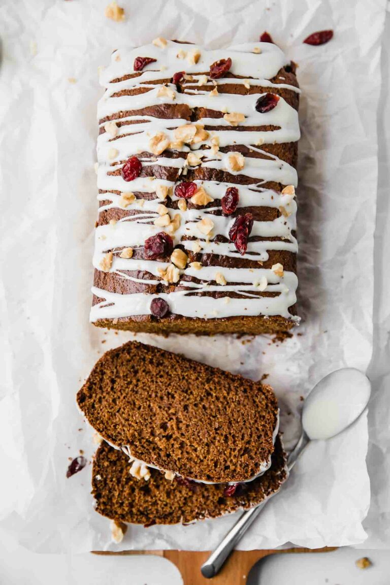 The BEST Gingerbread Loaf Recipe - Jar Of Lemons