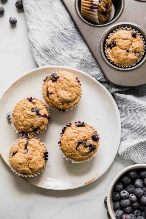 Easy Healthy Toddler Muffins (Blueberry & Banana) - Jar Of Lemons