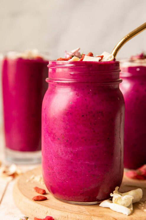Dragon Fruit Smoothie Recipe - Jar Of Lemons