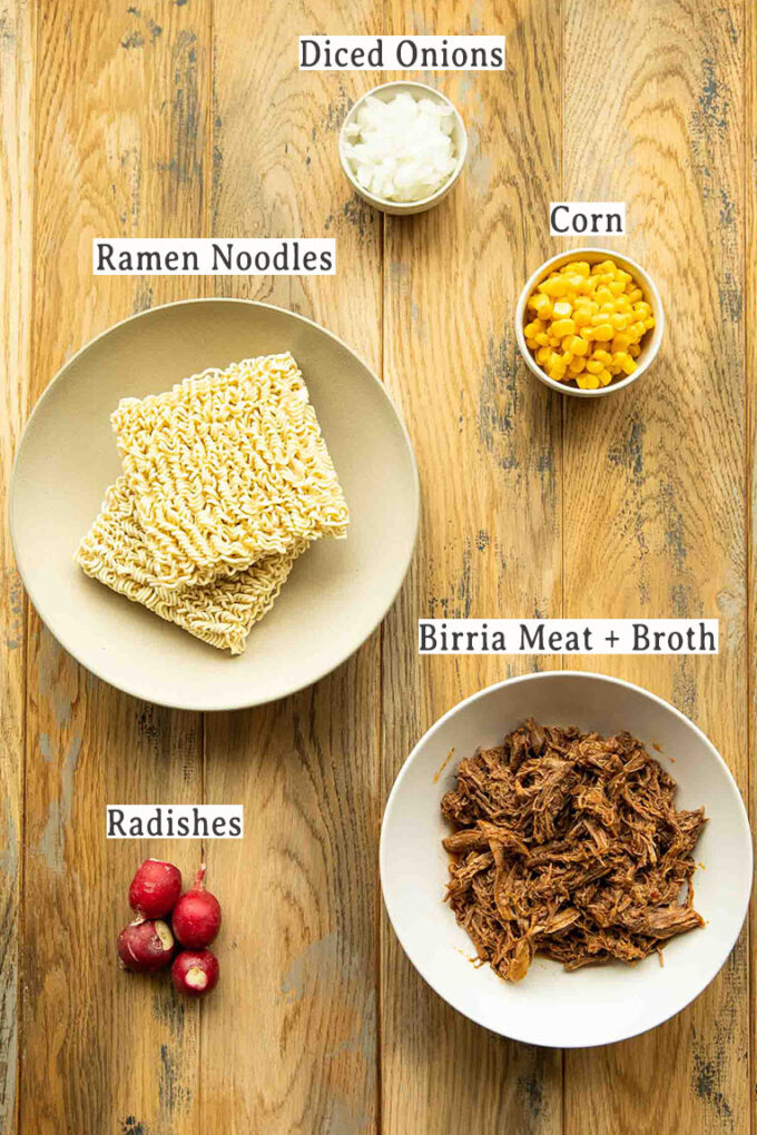 Birria Ramen Bowl