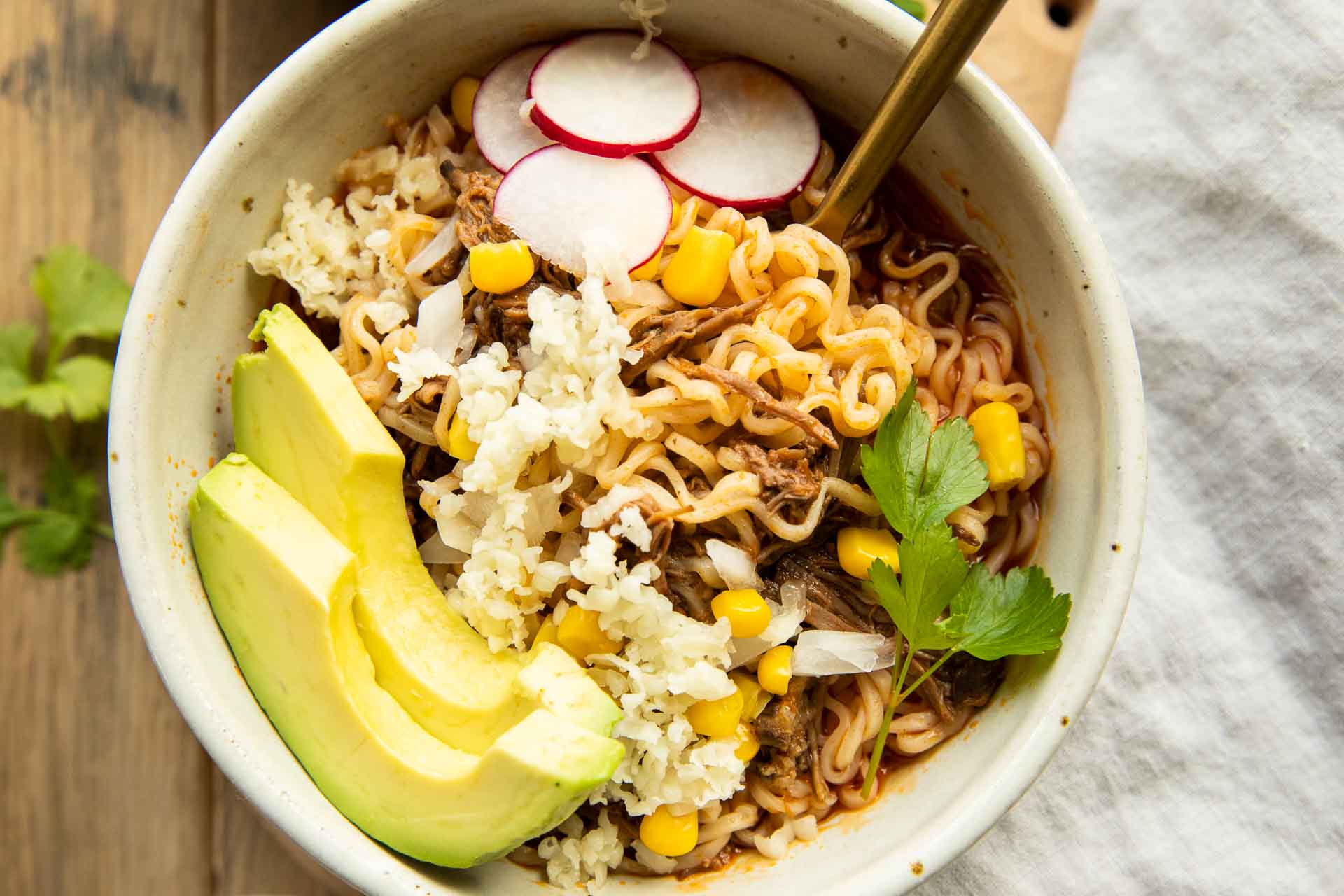 Birria Ramen Bowl