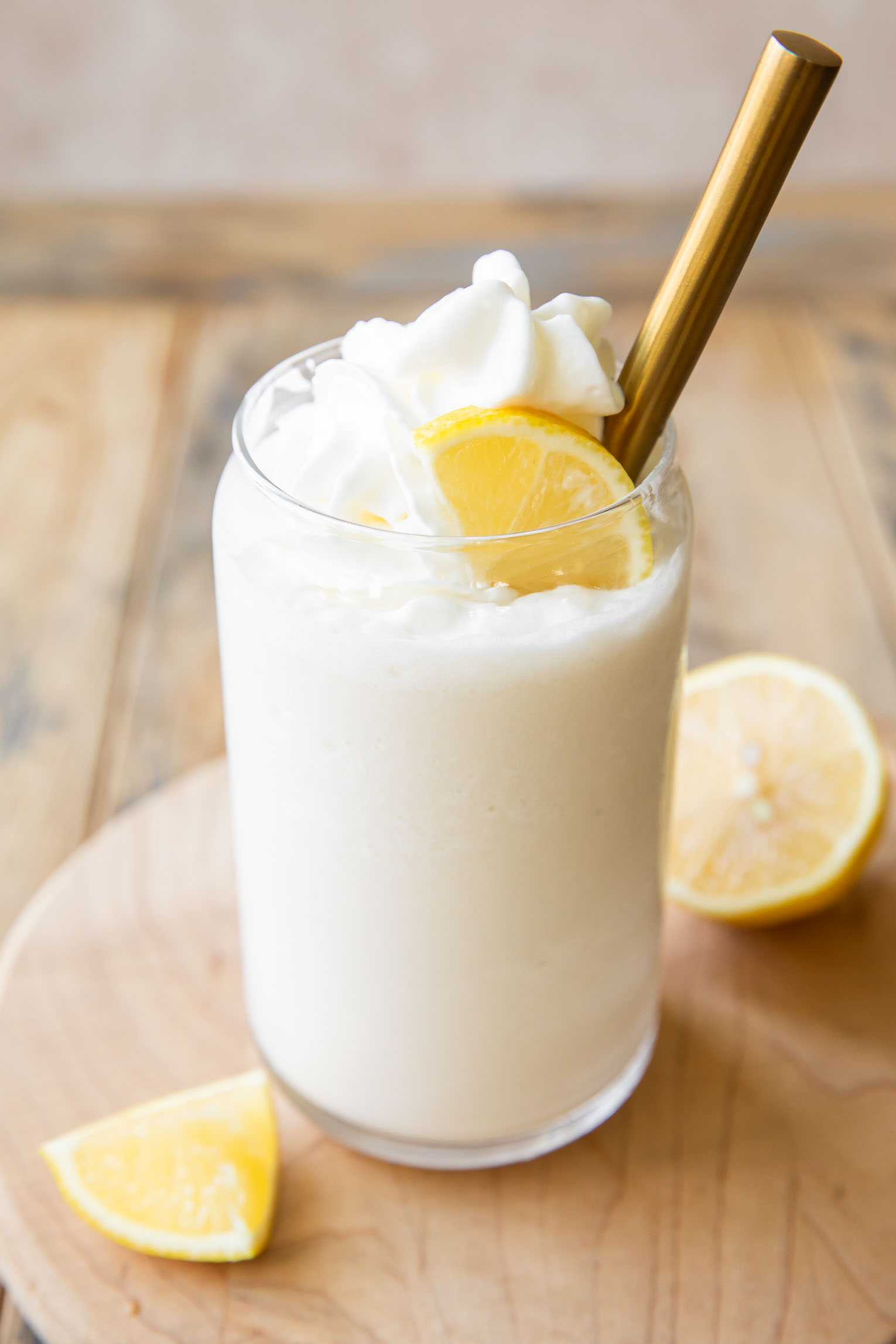 Whipped Frozen Lemonade - Jar of Lemons
