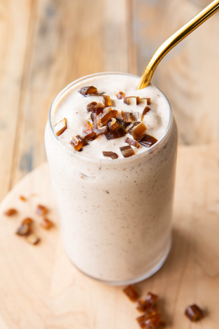 Palm Springs Date Shake (Healthy + High-Protein) - Jar Of Lemons