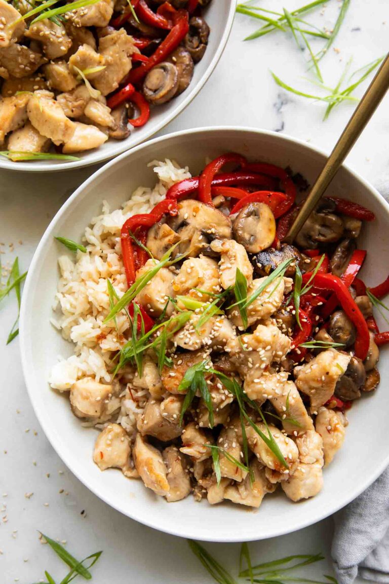 General Tso’s Chicken Bowls (30 Minutes!) - Jar Of Lemons