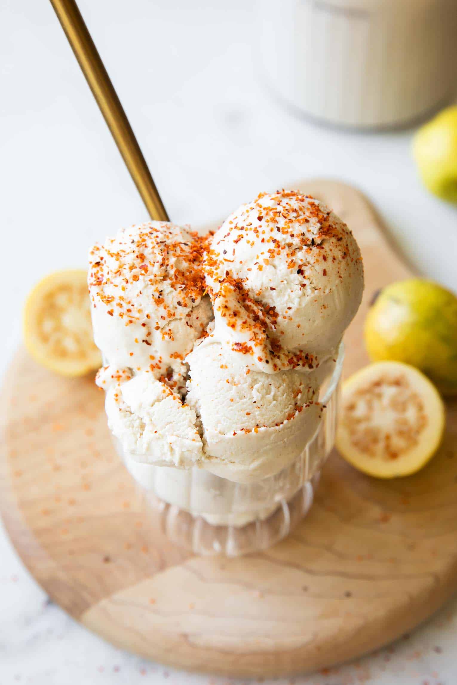 Guava Ice Cream Recipe (4 Ingredients!) - Jar Of Lemons